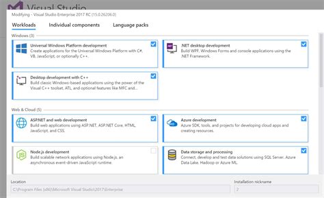 Installer Installer Visual Studio