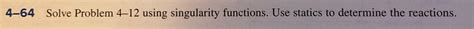 Solved 4 12 Using Superposition Find The Deflection Of The