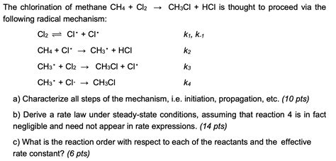CH 4 + Cl 2 CH 3 Cl + HCl: Phản Ứng và Ứng Dụng Thực Tiễn