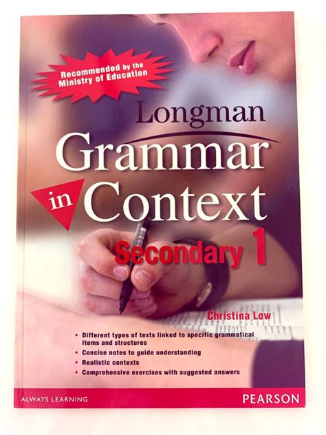 Pearson Grammar Context Secondary 1 And 2 Hobbies And Toys Books
