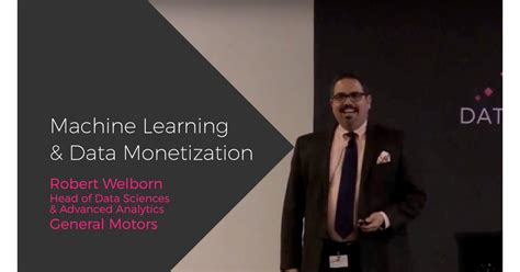 Machine Learning and Data Monetization [Video]