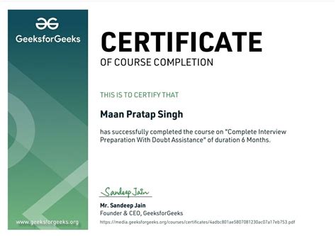 Maan Pratap Singh On Linkedin Geeksforgeeks Lovelyprofessionaluniversity Hiring