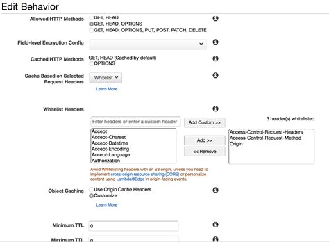 Amazon Web Services Intermittent 403 Cors Errors Access Control