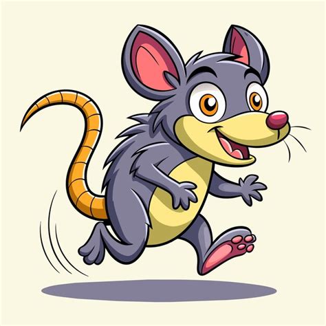 Vibrant Rat Graphic For Print Materials Premium Ai Generated Vector