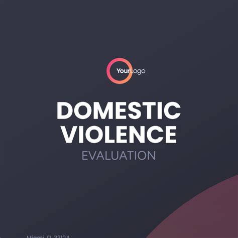 Free Domestic Violence Evaluation Template To Edit Online