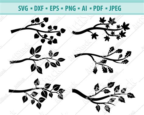 Tree Branch Svg Branches SVG Branch Svg Leaf Svg Leaves Svg Plant