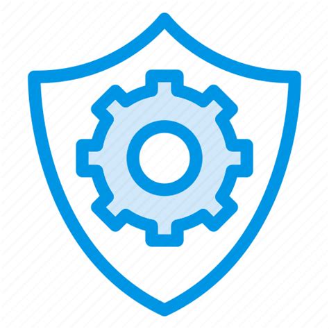 Configuration Configure Control Gear Security Setting Shield Icon