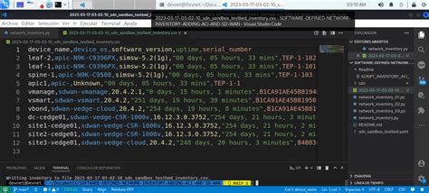 Software Defined Network Inventory Adding Aci And Sd Wanscriptto