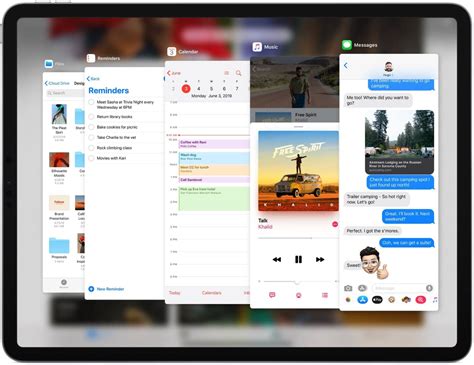 how to use slide over and split view on ipad