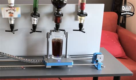 Let This Arduino Robotic Bartender Mix You A Drink Arduino Blog