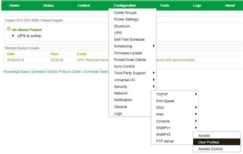 Tutorial Apc Ups Snmpv3 Configuration Smart Ups