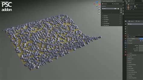 Psc Particle Systems Collider Released Scripts And Themes Blender