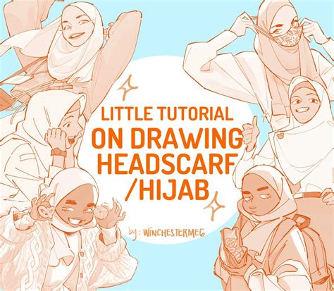 How To Draw Hijab Girl
