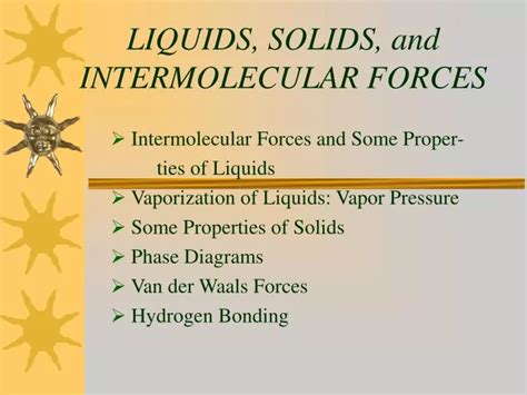 Ppt Liquids Solids And Intermolecular Forces Powerpoint Presentation Id 571920