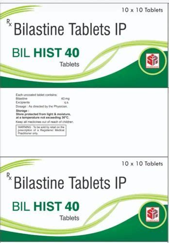 Bil Hist 40 Tab At Rs 180 Stripe Guwahati Id 2853370037362