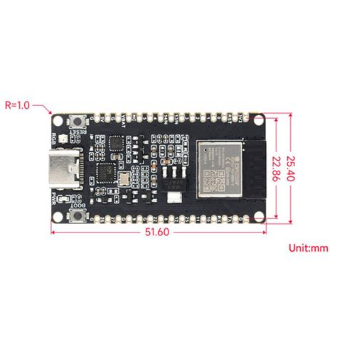 waveshare esp32 h2 development board the pi hut