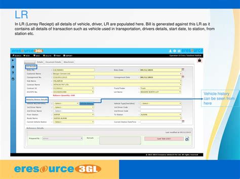 Ppt Eresource 3gl Erp Erp For Transportation Business Operation Module Powerpoint