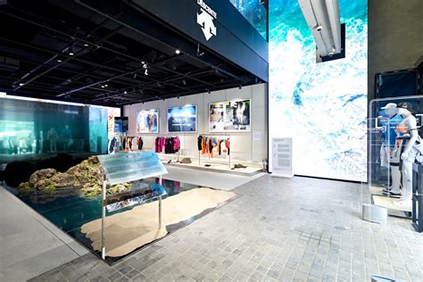 데상트 블랭크 플레그쉽 스토어 W Sid Design 아트리어ㅣ공간브랜딩