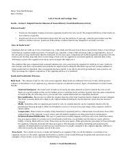 Lab Fossils And Geologic Time Docx Name Yoan Ratliff Batista Date Lab Fossils