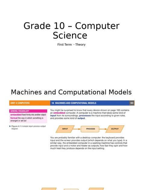 Grade 10 Computer Science Pdf