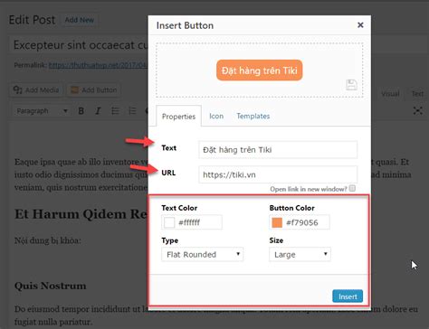 Cách Tạo Button đẹp Mắt Trong Wordpress Thuthuatwp