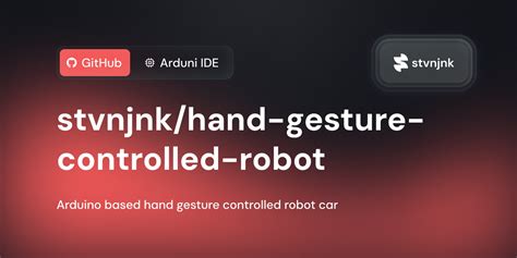 Github Stvnjnkhand Gesture Controlled Robot Arduino Based Hand