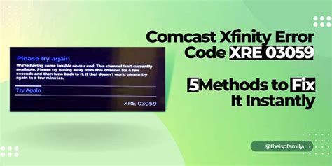 Comcast Xfinity Error Code XRE Tested Way To Fix May