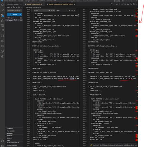 Version Numbers For Abapgit And Patches · Issue 5760 · Abapgit