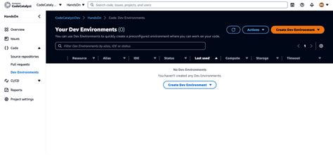 CodeCatalystを触ってみた