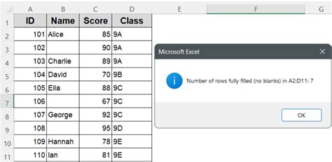 How To Count Rows With Data In Excel Using Vba 4 Ways Excel Insider