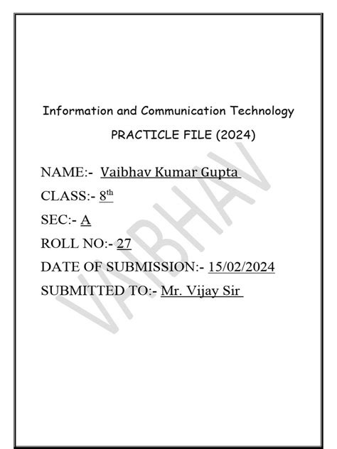 Information And Communication Technology Edited Pdf Html Hypertext