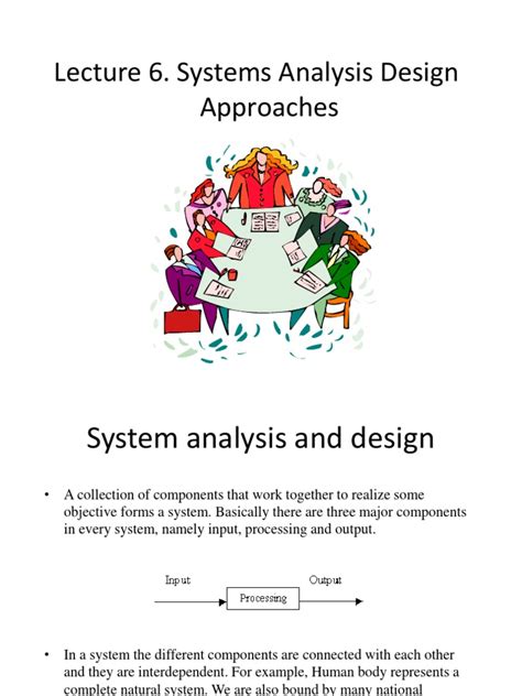 Sad Lec 6 Systems Analysis Design Approaches Pdf Computer Program Programming