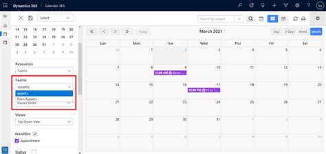 How To Assign Team Specific Activities With Dynamics CRM Calendar App AppJetty Blog