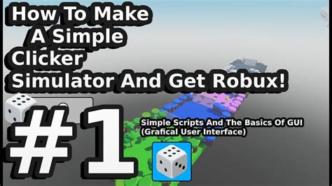 Tutorial How To Make A Simple Clicker Simulator And Get Robux 1 Youtube