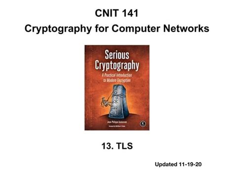 Cnit 141 13 Tls Ppt