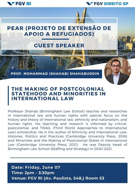 Mohammad Shahabuddin On Linkedin Will Speak At The School Of