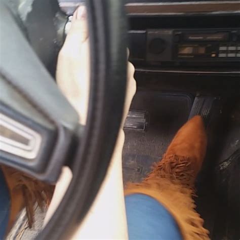 Cassandra Gives The Coronet A Cold Start In Fringe Boots Pump That Pedal