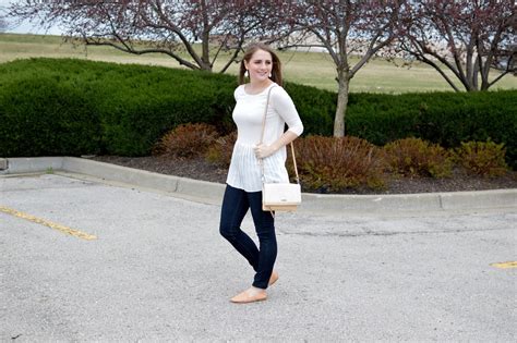 A Memory Of Us White Peplum Top A Kansas City Fashion Blog