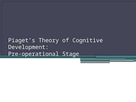 Pptx Piagets Theory Dokumentips
