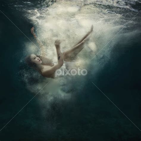 Person Falling Into Ocean