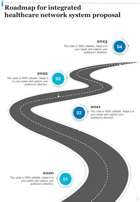 Roadmap For Integrated Healthcare Network System Proposal One Pager