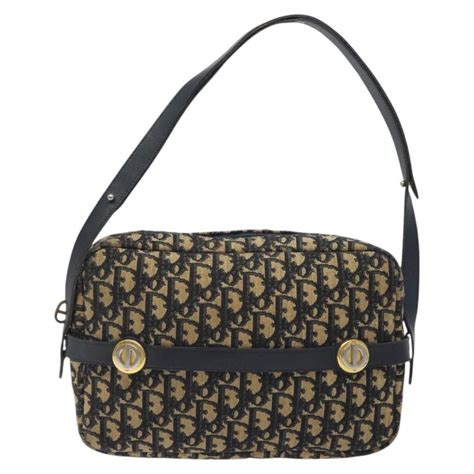 Dior Christian Dior Vintage Cd Trotter Shoulder Bag Canvas Grailed