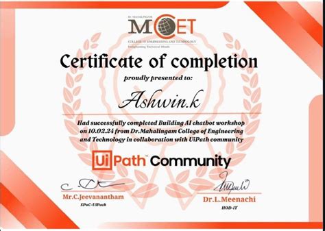 Ashwin K On Linkedin Ai Chatbot Authentication From Drmcet