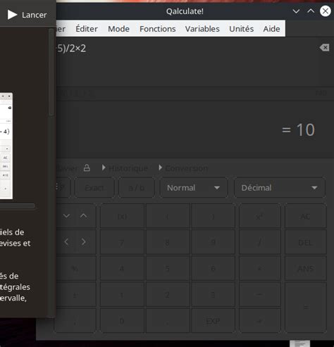 dark theme visibility on linux · issue 286 · qalculate qalculate gtk
