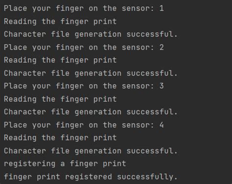Github Rshcs Grow R Finger Print Python Library For R Sensor