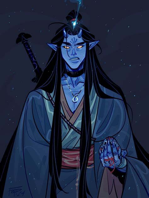 Fmd Xie Lian Tianguan Cifu Commentary English Commentary Highres 1boy Ahoge Belt Black