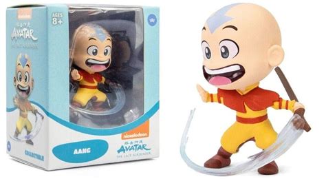 Avatar The Last Airbender Aang Cheebee 3 Figure Korra Kawaii Style New