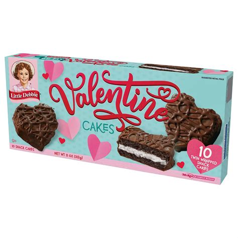 Little Debbie Chocolate Valentine Snack Cakes Shop Snack Cakes At H E B