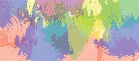 Vector Illustration Of Colorful Paint Smudges And Splatters Vector