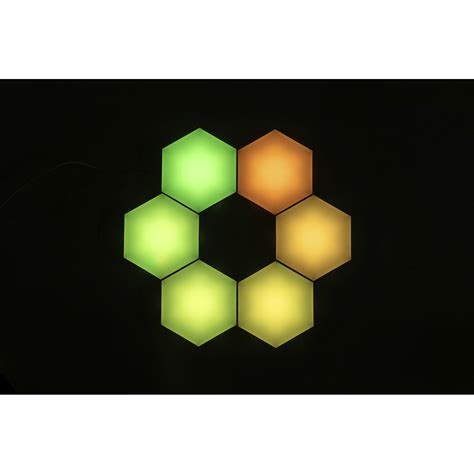 Smart Rgb Led Hex Panel Kit 6 Pack Jaycar Australia